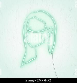 Green coronavirus neon sign vector Stock Vector Image & Art - Alamy