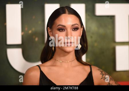 Fivel Stewart arrives at the world premiere of "The Recruit" on ...