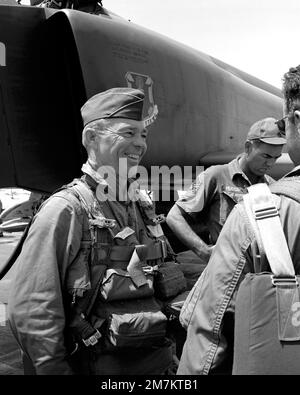 Cam Ranh Bay Air Base, South Vietnam....U.S. Air Force F-4 pilot ...