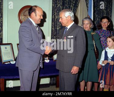 In 1969, Assistant Secretary of the Navy John Warner, Secretary of ...