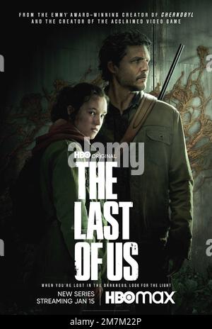 PEDRO PASCAL and BELLA RAMSEY in THE LAST OF US (2023), directed by LIZA JOHNSON, CRAIG MAZIN ...
