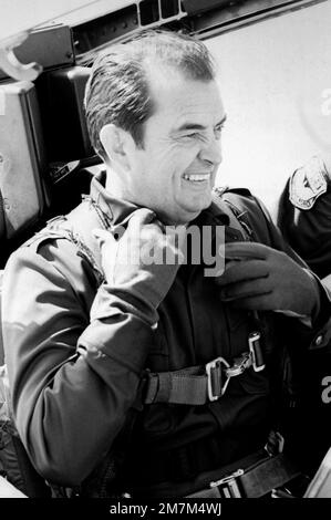 GEN David C. Jones stands on the flightline. Base: Andrews Air Force ...