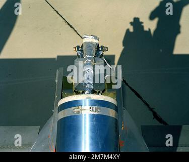 A rear view of the spin chute compartment on an A-10A Thunderbolt II ...