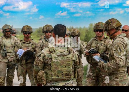 Col. Peter Moon, commander of the 1st Armored Brigade Combat Team, 3rd ...