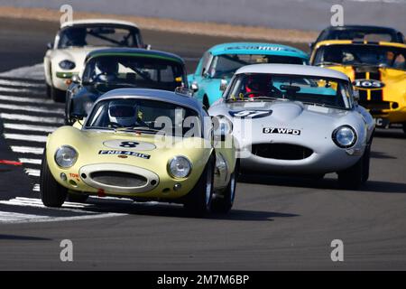 Mark Halstead, Dan Eagling, Ginetta G4R, Masters Historic Racing, International Trophy for ...