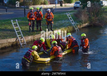 Hampshire and Isle of Wight Fire and Rescue service, badge on the side ...