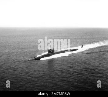 USS Von Steuben (SSBN 632), a nuclear-powered strategic missile ...