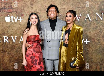 Saleka Shyamalan, left, and Ishani Night Shyamalan pose together at the ...