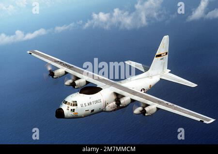 A WC-130 Hercules aircraft from the 54th Weather Reconnaissance ...