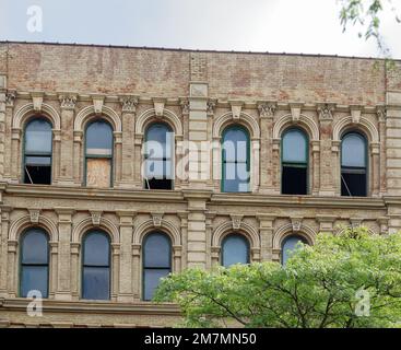 Liberty Textiles/Carpenter’s Building, built in 1874, is a low-rise ...