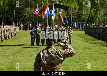Command Sgt. Maj. James R. Holmes III, CSM of the 7th Army Training ...