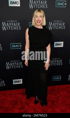 Hannah Aline poses at the premiere of the AMC television series "Anne ...