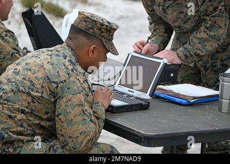 The soldiers of the 25th Marine Regiment come from Fort Devens, MA ...