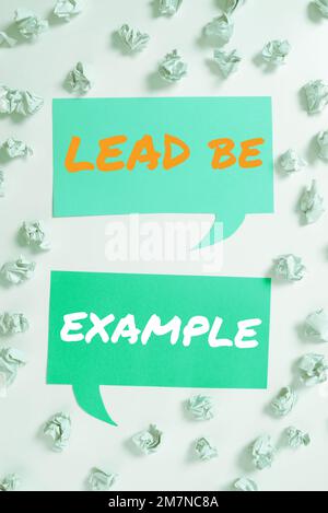 Text sign showing Examples, Conceptual photo photo Sample Model to ...