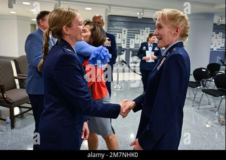 Maj. Gen. Jeannie Leavitt, Air Force chief of safety, trades stories ...