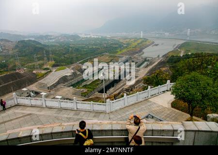 The Three Gorges Dam Project, Yangtze River, China Stock Photo - Alamy