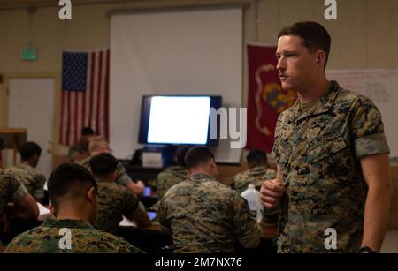 U.S. Marines learn how to teach Marines moving target engagement ...