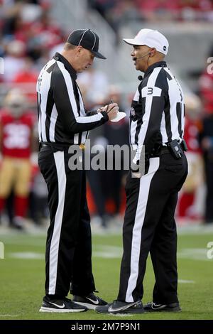 NFL referee Tra Blake during an NFL football game between the Las Vegas ...