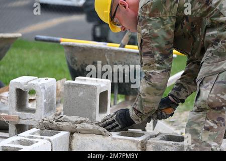 The 1st Brigade / 102nd Division are shown here at the Engineers ...