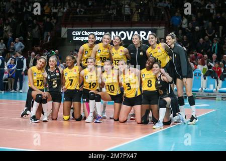 Novara, Italy, 10/01/2023, Pala Igor Gorgonzola, Novara, Italy, January ...