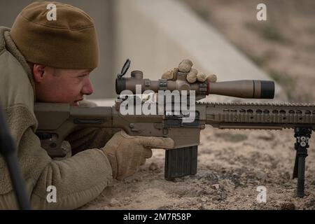 During firing exercises snipers frequently check target location ...