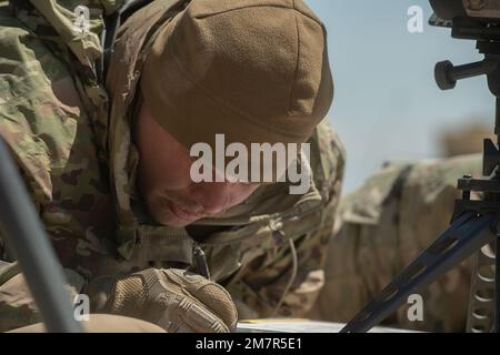 During firing exercises snipers frequently check target location ...