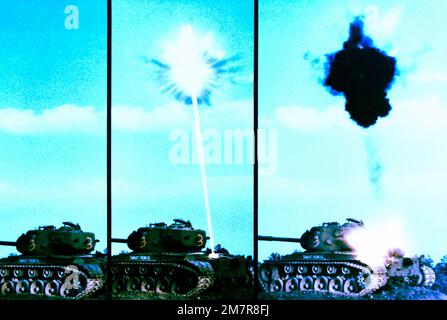 Extended-Range Anti-armor Munition (ERAM) warhead fires self-forging ...