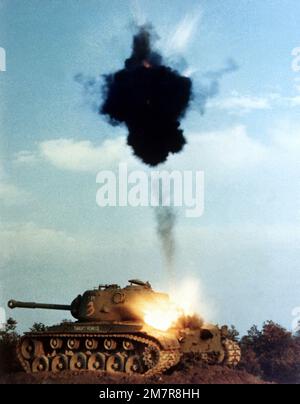 Extended-Range Anti-armor Munition (ERAM) warhead fires self-forging ...