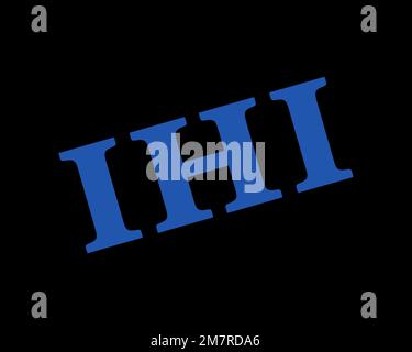 IHI Corporation, Logo, Black background Stock Photo - Alamy