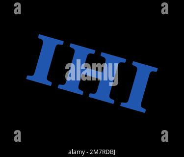 IHI Corporation, Logo, Black background Stock Photo - Alamy