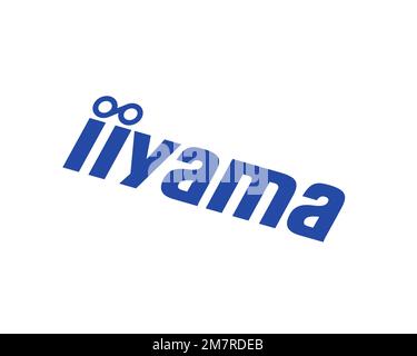 Iiyama company, Logo, White background Stock Photo - Alamy