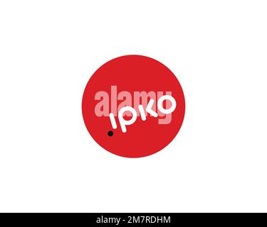 IPKO, Logo, White background Stock Photo - Alamy