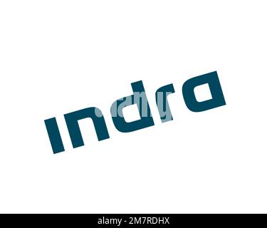 Indra Sistemas, Logo, White background Stock Photo - Alamy