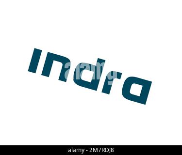 Indra Sistemas, Logo, White background Stock Photo - Alamy