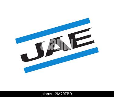 Japan Aviation Electronics, Logo, White background Stock Photo - Alamy
