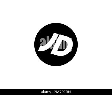 JD Sports, rotated logo, white background Stock Photo - Alamy