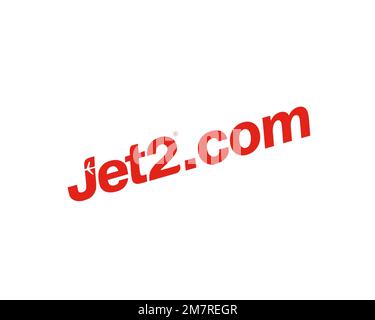 Jet2. com, Logo, White background Stock Photo - Alamy