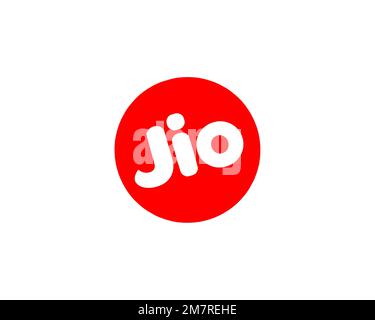 Jio, Logo, White background Stock Photo - Alamy