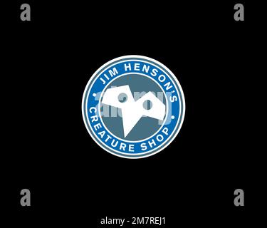 Jim Henson's Creature Shop, Logo, Black Background Stock Photo - Alamy