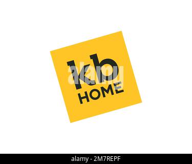KB Home, Logo, White background Stock Photo - Alamy