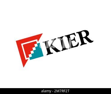 Kier Group, Logo, White background Stock Photo - Alamy