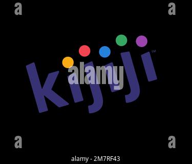 Kijiji, Logo, Black background Stock Photo - Alamy
