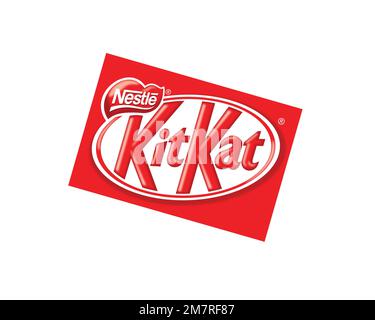 Kit Kat, Logo, White background Stock Photo - Alamy