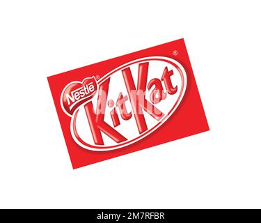 Kit Kat, Logo, White background Stock Photo - Alamy