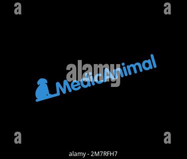 MedicAnimal, Logo, Black background Stock Photo - Alamy