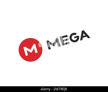 Mega service, Logo, White background Stock Photo - Alamy