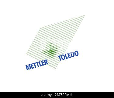 Mettler Toledo, rotated logo, white background B Stock Photo - Alamy
