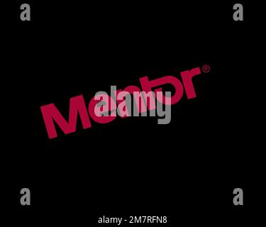 Mentor Graphics, Logo, Black background Stock Photo - Alamy