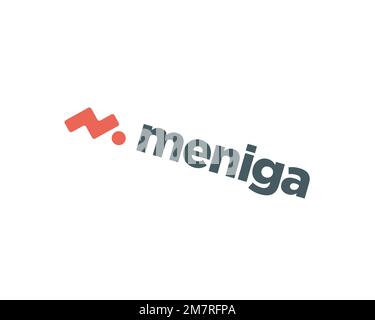 Meniga, Logo, White background Stock Photo - Alamy