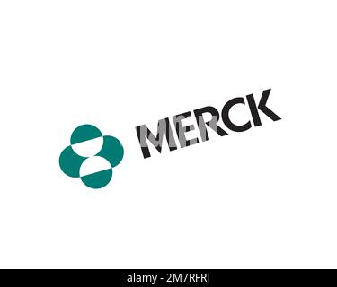 Merck & Co. Logo, White background Stock Photo - Alamy
